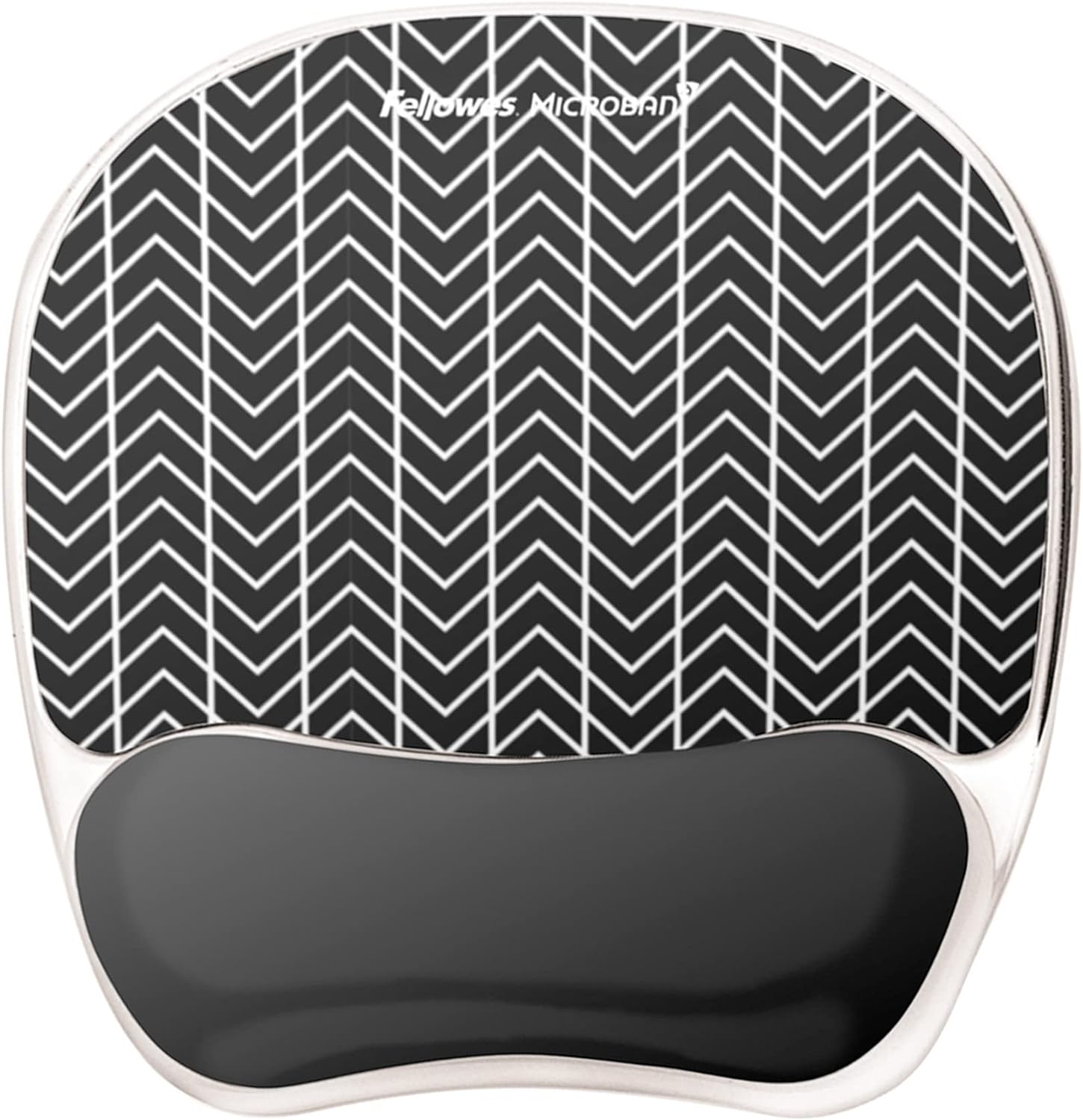 Fellowes PhotoGel Wrist PAD - Chevron - Eshal Store